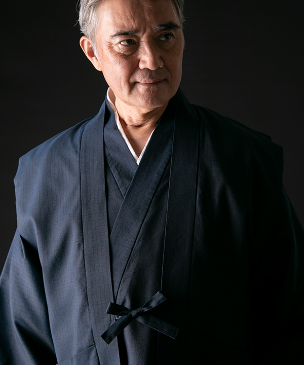 8016 桐生織 正絹羽織 No.1 濃紺 8016 桐生織 正絹羽織 No.1 濃紺